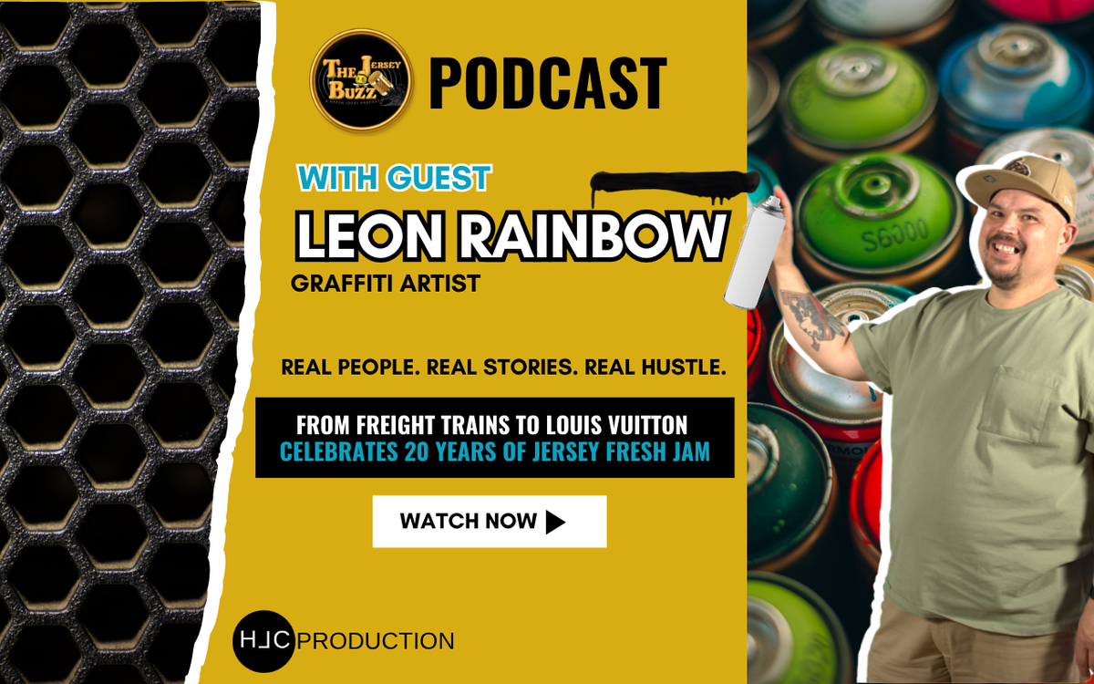 GRAFFITI ARTIST LEON RAINBOW: CELEBRATING 20 YEARS OF JERSEY FRESH JAM ...
